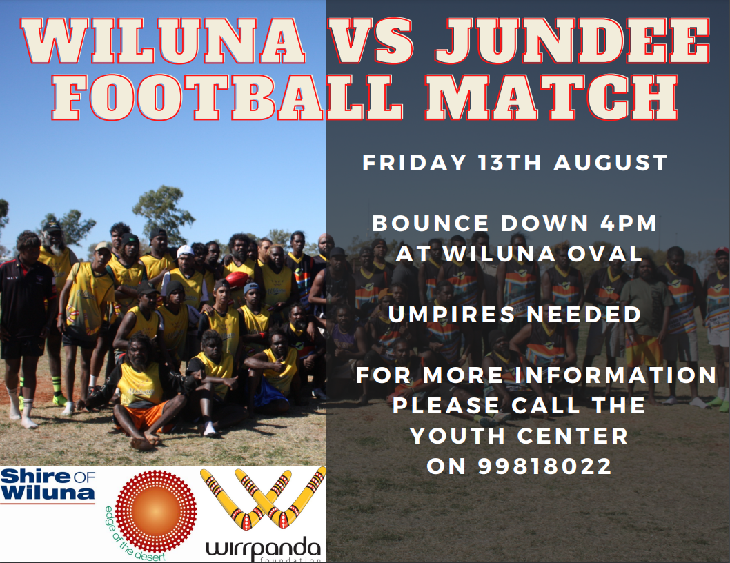 Events Calendar » Shire of Wiluna